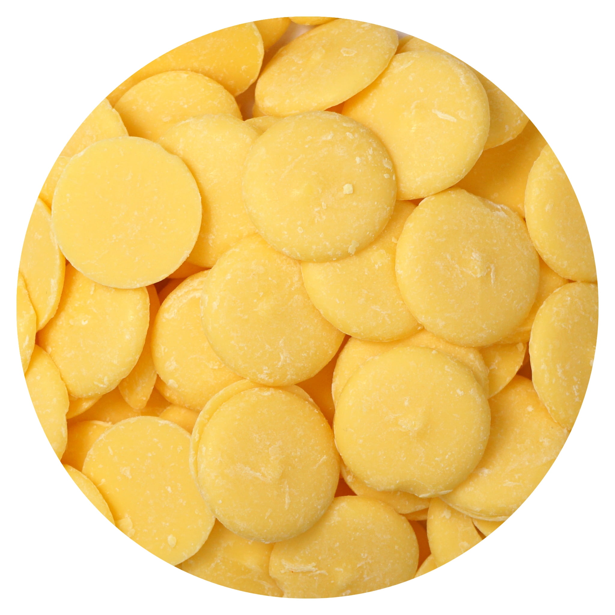 Yellow Chocolate Melting Wafers, 12 Ounce Bulk Bag, Yellow Chocolate ...
