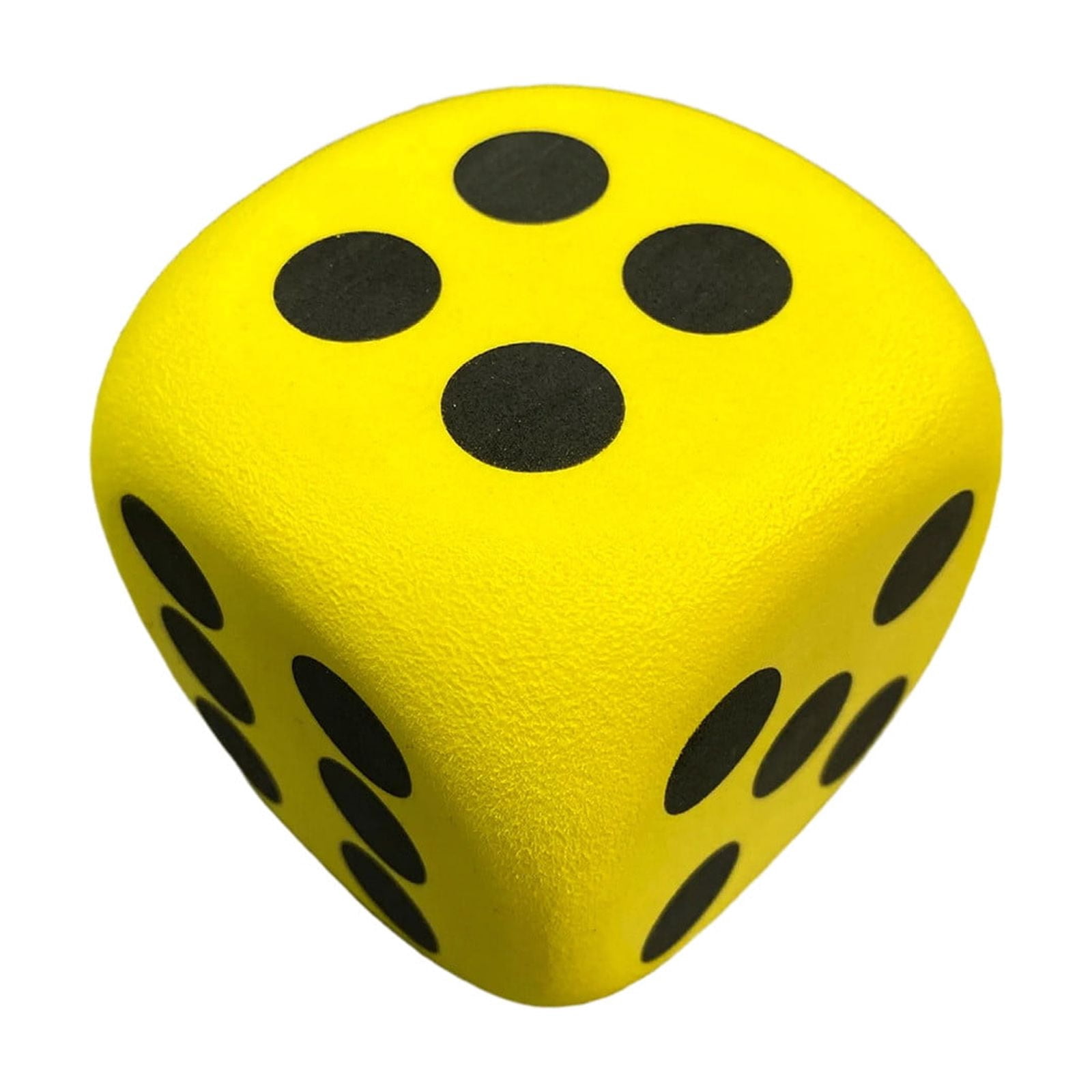 Yellow Christmas Gift Exchange Dice Set With Six Sided Design For Party ...