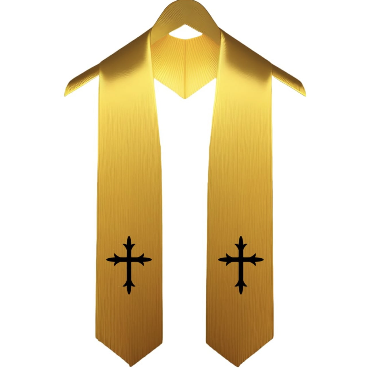 Yellow Church Choir Stoles for Ceremonial Vestment Accessory - Walmart.com