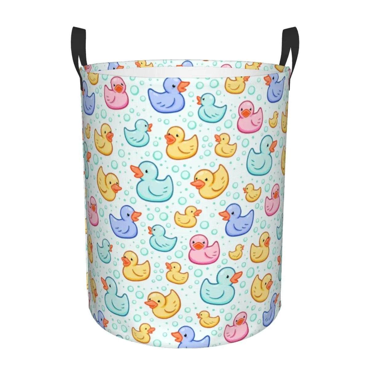 Yellow Classic Rubber Duck Laundry Basket Collapsible Large Capacity ...