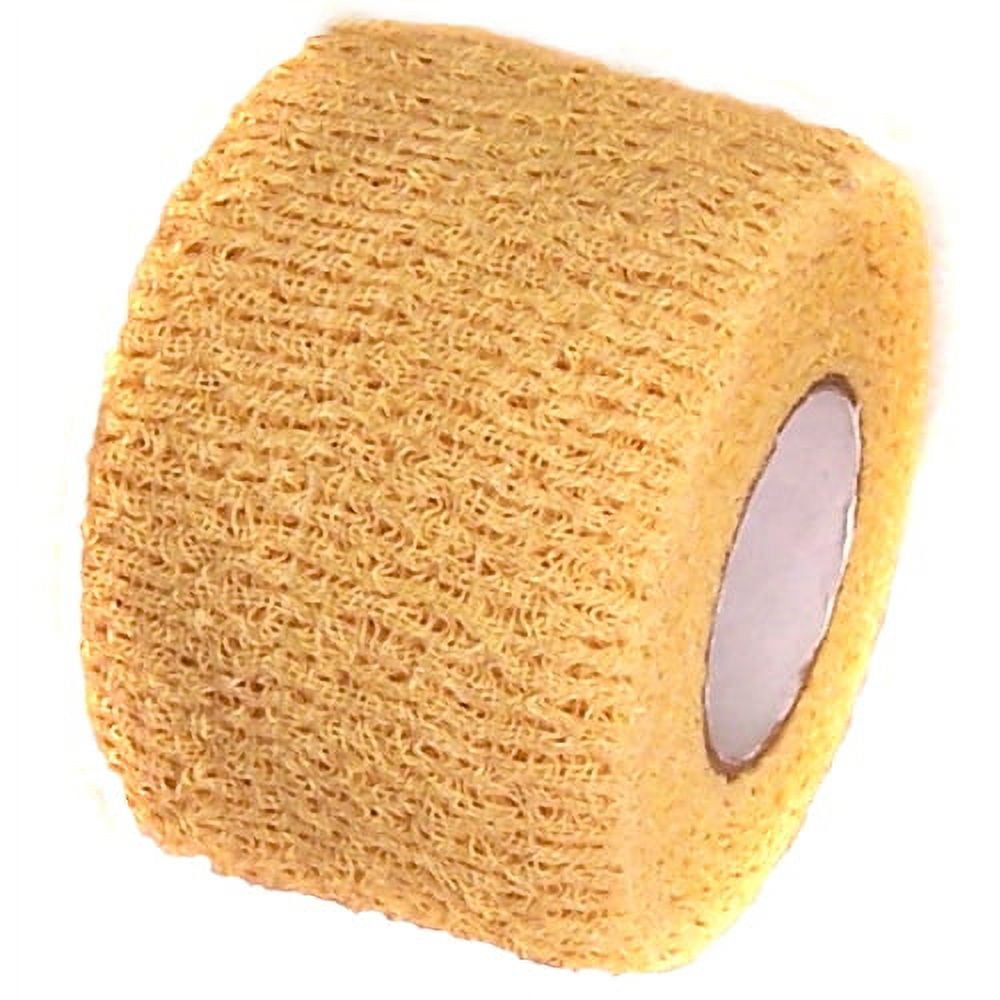 Yellow Cohesive Soft Grip Tape 1-1/2" x 5 yard Roll - Walmart.com