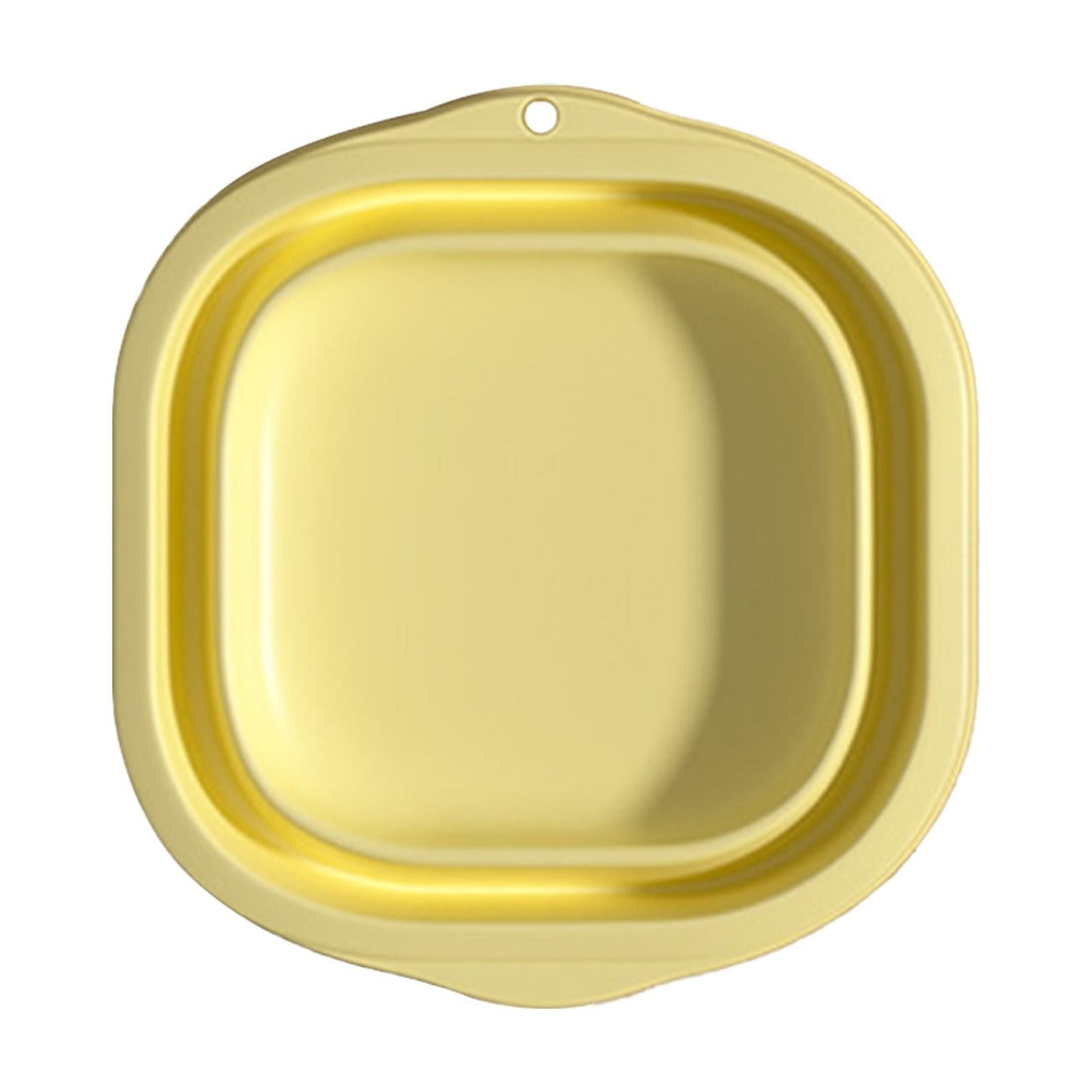 Yellow Collapsibles Wash Basin-Folding Dishes Pans For Kitchen Sink ...