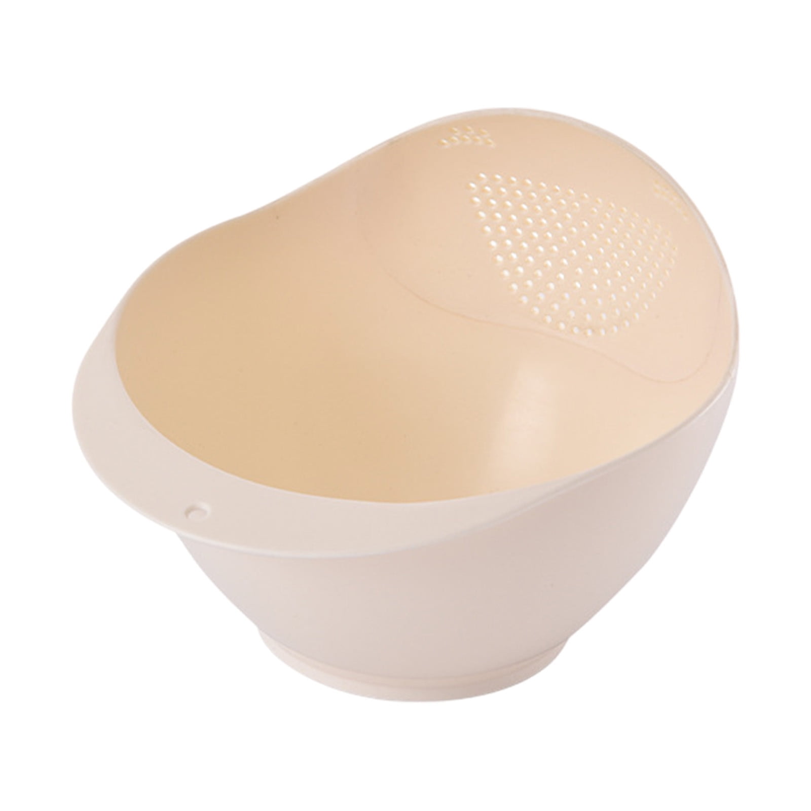 Yellow Commercial Grade Kitchen Strainer Basket Dual Drain Design Food ...