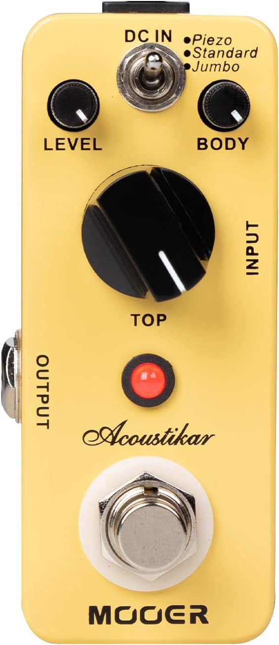 Yellow Compressor Comp guitar pedal bass compressor, True Bypass guitar ...