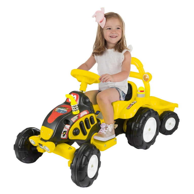 Ride On Toy Tractor And Trailer, Battery Powered Ride On, 49% OFF