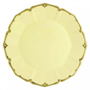 Party Plates Yellow