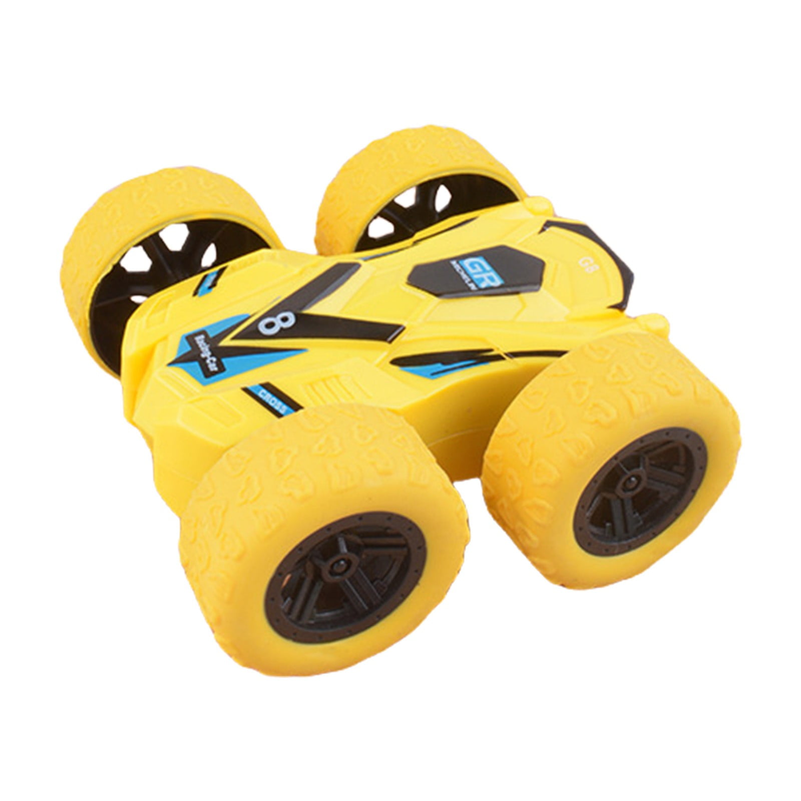 Yellow Double Sided Friction Power Car Flip Shock Withstand ...