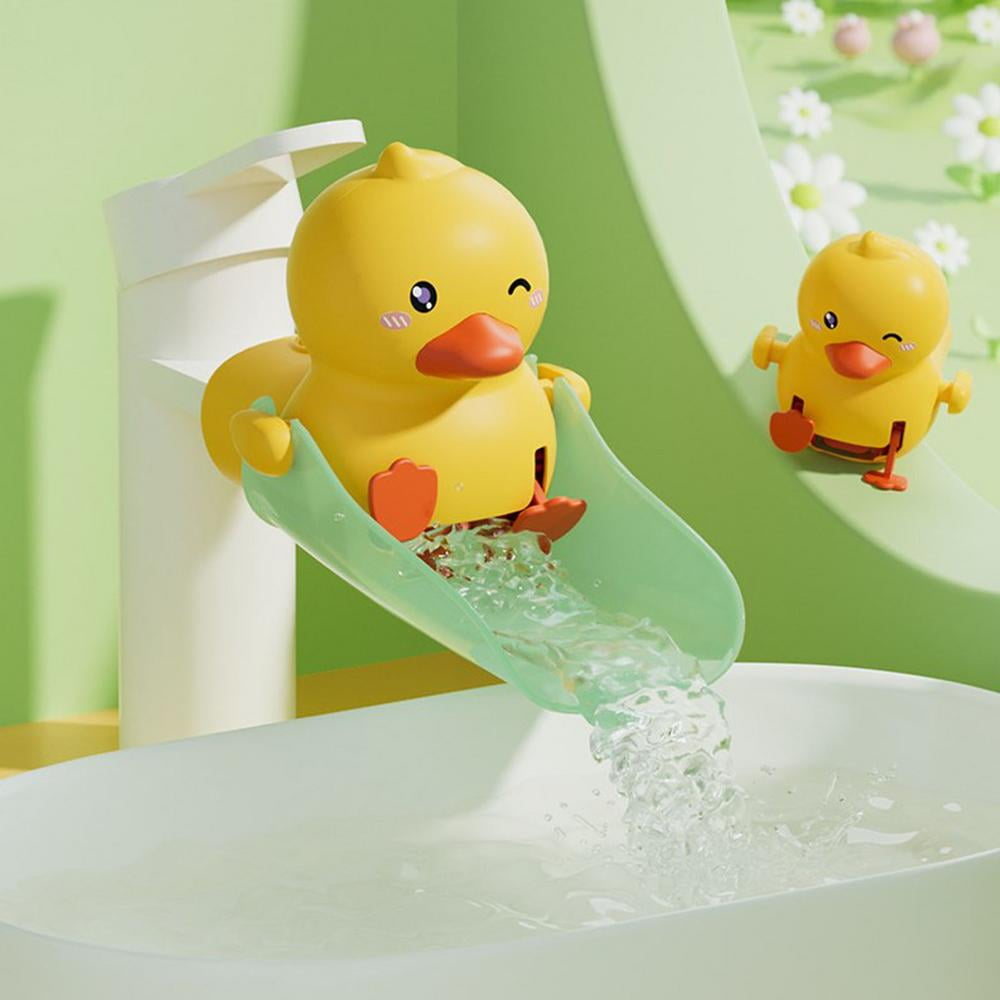 Yellow Duck Faucet Extender – Adjustable Hand Washing Faucet Extension ...