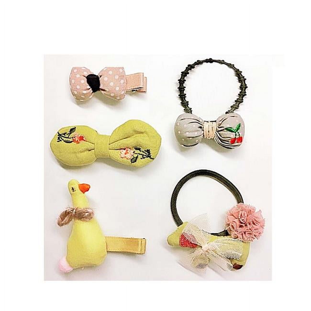 Yellow Duck Hair Accessories Gift Set - 5 Piece - Walmart.com