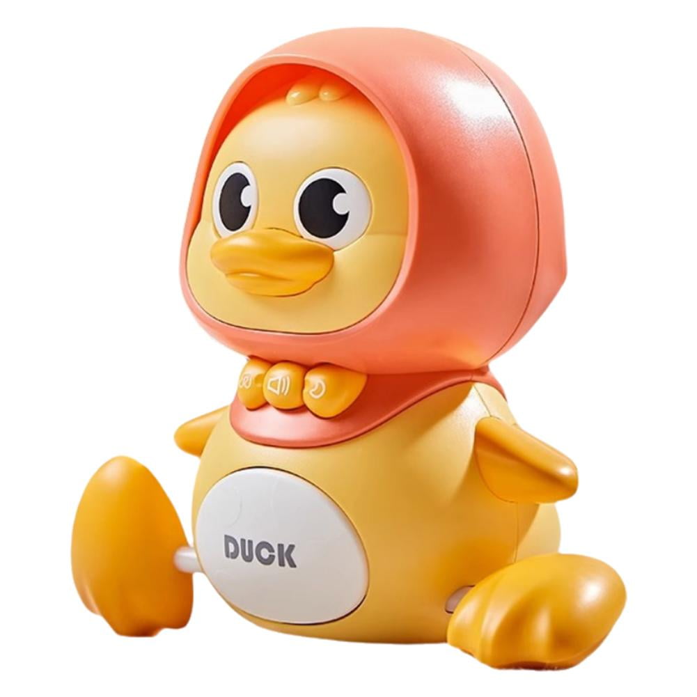 Yellow Duck Mother A Movable Walking And Swinging Chicks Moving ...