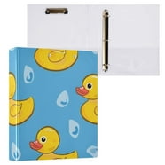 6 Inch Ring Binder With Slant D-Rings, Black, Clear View, Pockets ...