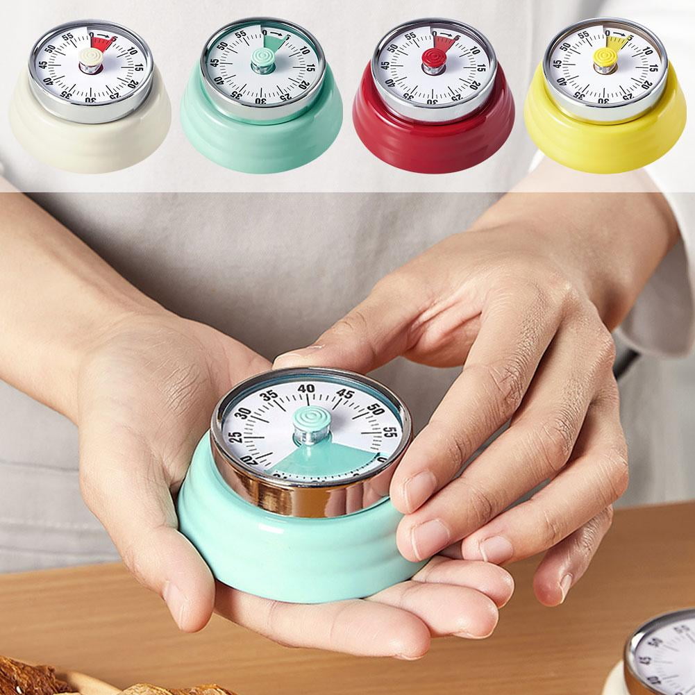 Yellow Export Mechanical Timer Kitchen Cooking Timer Reminder Visual ...