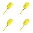 Yellow Extendable Microfiber Duster Brush, Manual Telescopic Dusting ...