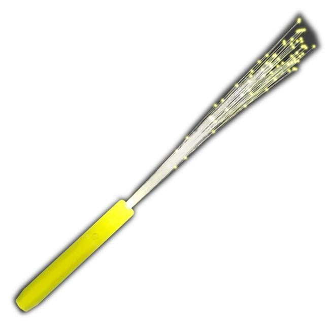 Yellow Fiber Optic Wands with Yellow LEDs - Walmart.com