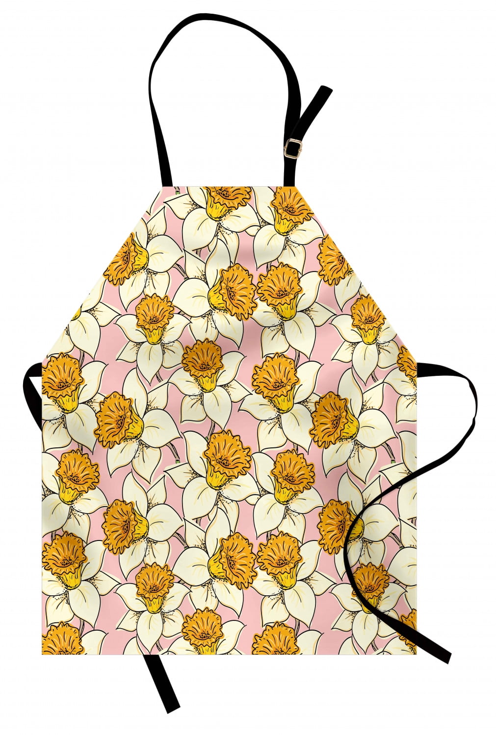 Yellow Flower Apron Playful Spring with Narcissus Daffodils Flourish ...