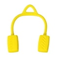 Yellow Food-Grade Silicone Facial Jaw Exerciser Trainer Chew Device ...
