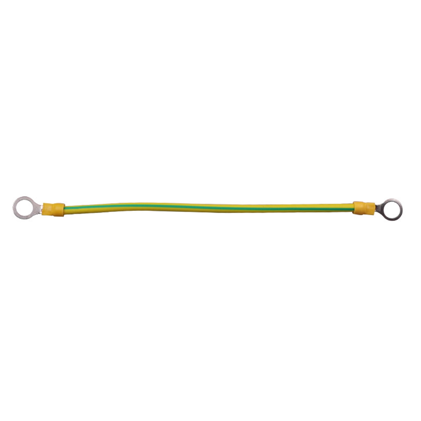 Yellow Green Grounding Wire With O-Rings Terminals Solar Photovoltaic ...