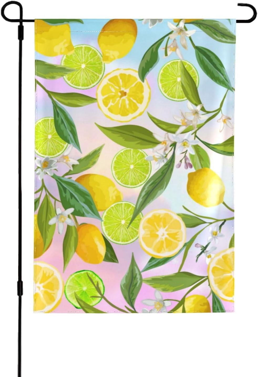 Yellow Green Lemon Garden Flag Vertical Double Sided 12x18inch Small ...