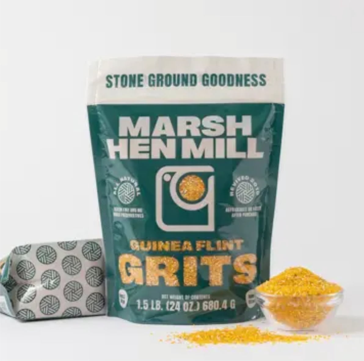 Marsh Hen Mill Grits, Guinea Flint, 1.5 Ounce Bag - Walmart.com