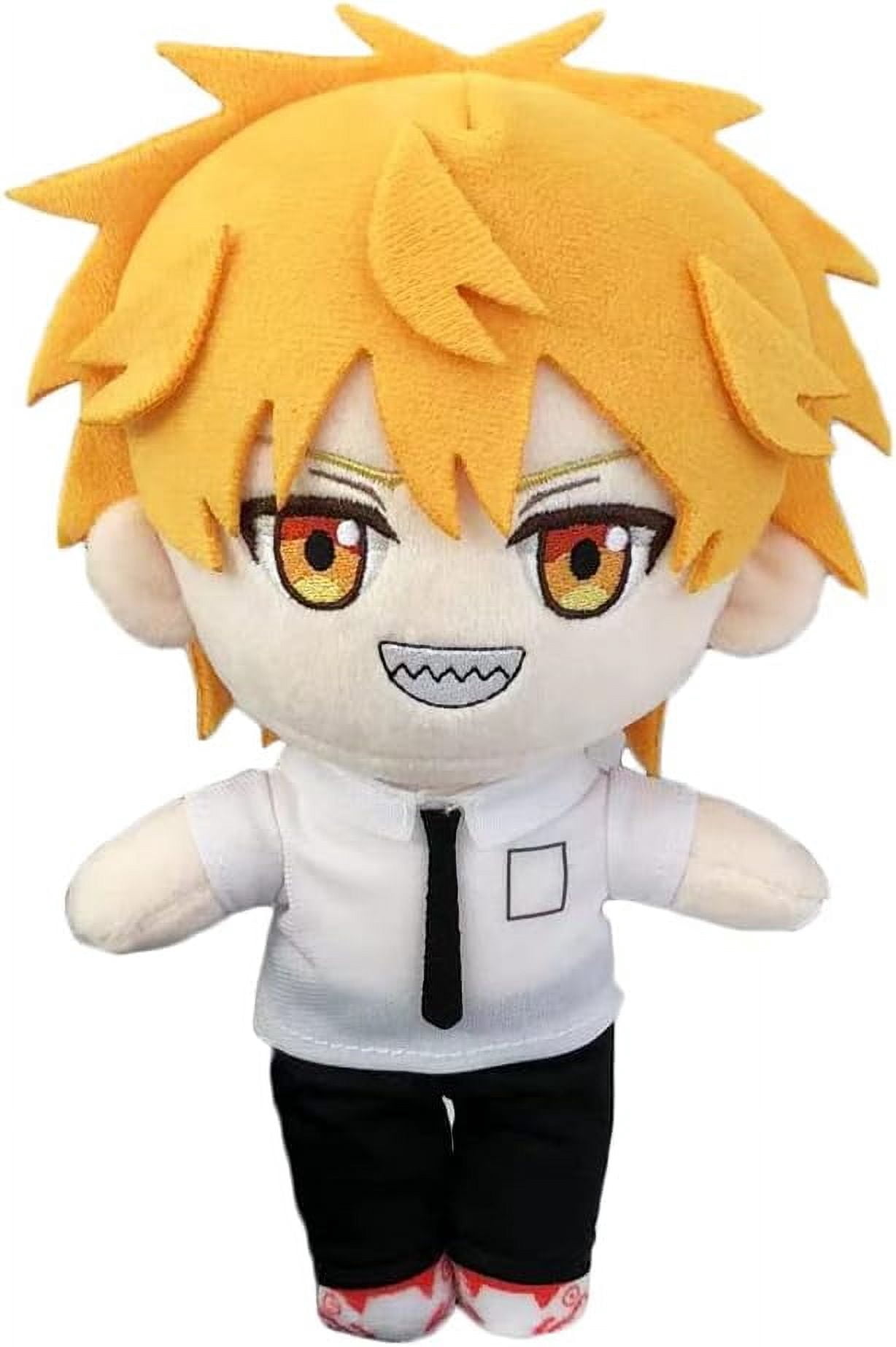 Yellow Hair Boy Plush Toy Anime Figure Stuffed Plushies Soft Doll ...