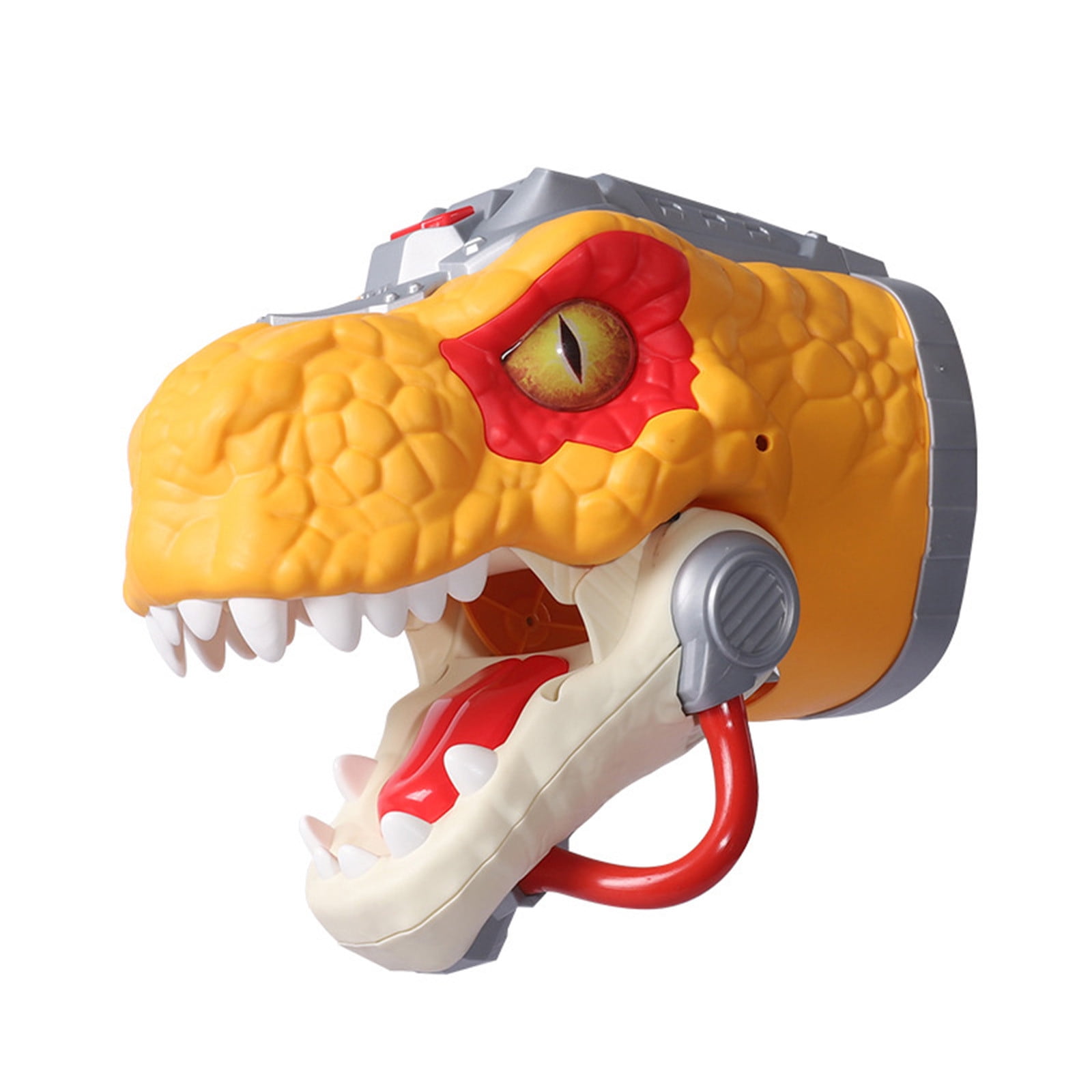 Yellow Hand Puppet Dinosaur With Sound Effects For Children Age 3 8 In ...