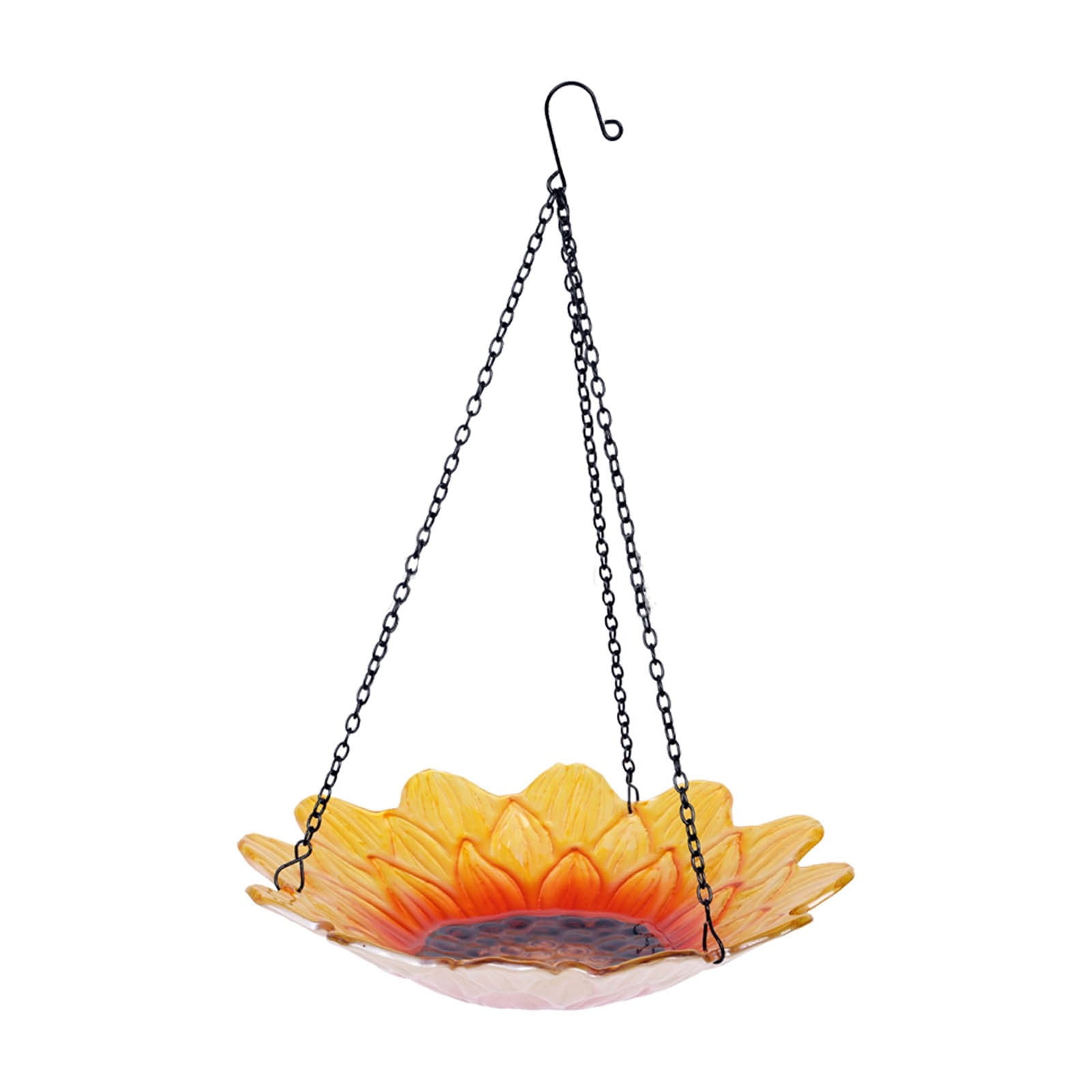 Yellow Hanging Bird Feeder Outdoor Garden Bird outside Feeders Parrot ...