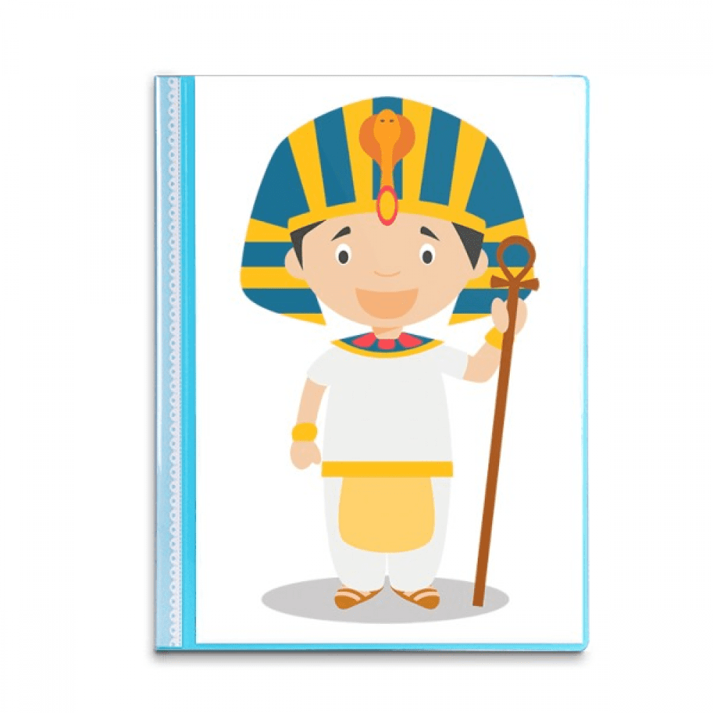 Yellow Hat Egypt Cartoon Art Deco Fashion Book Sheet Protectors ...