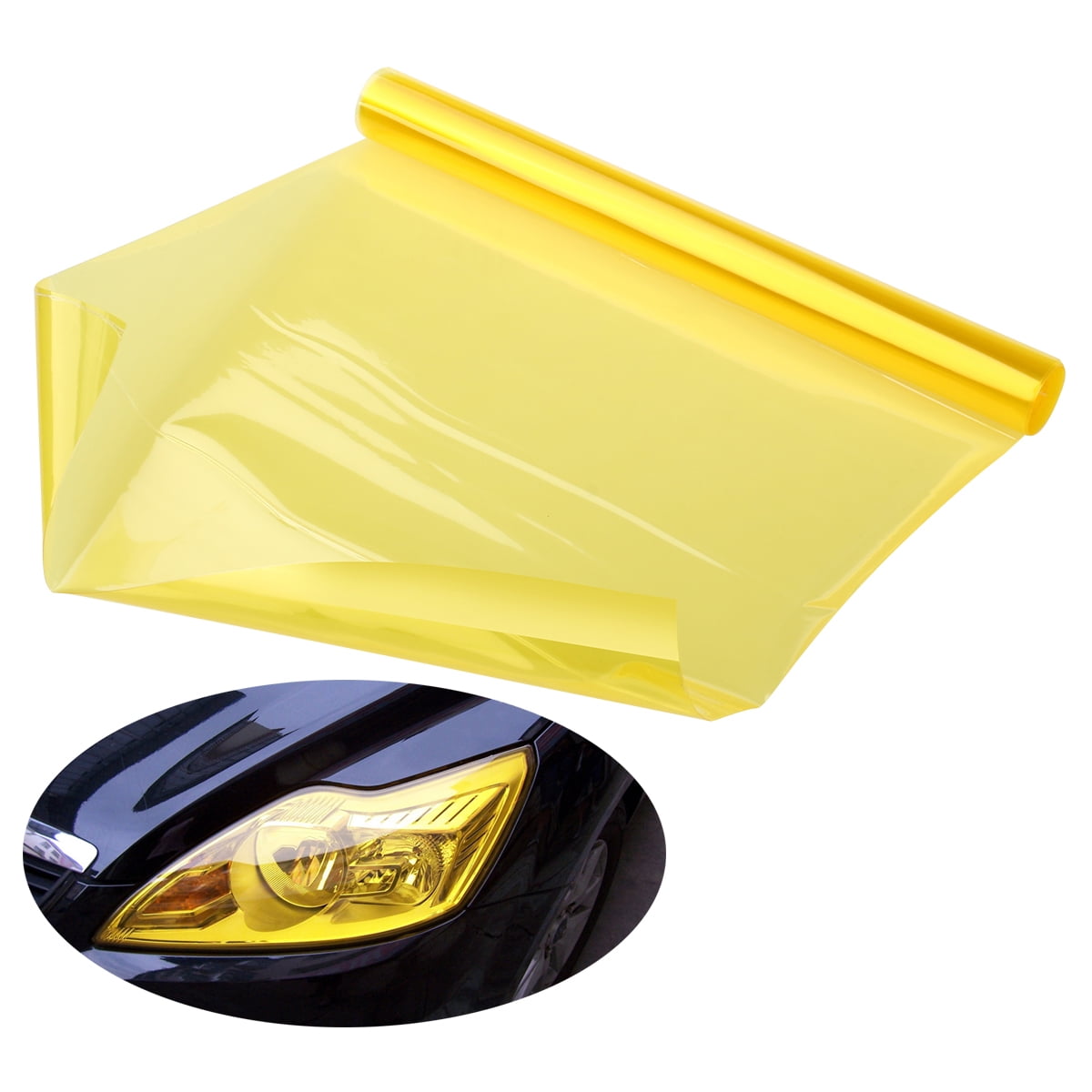 Yellow Headlight Paint Color-changing Decal Sticker - Walmart.com