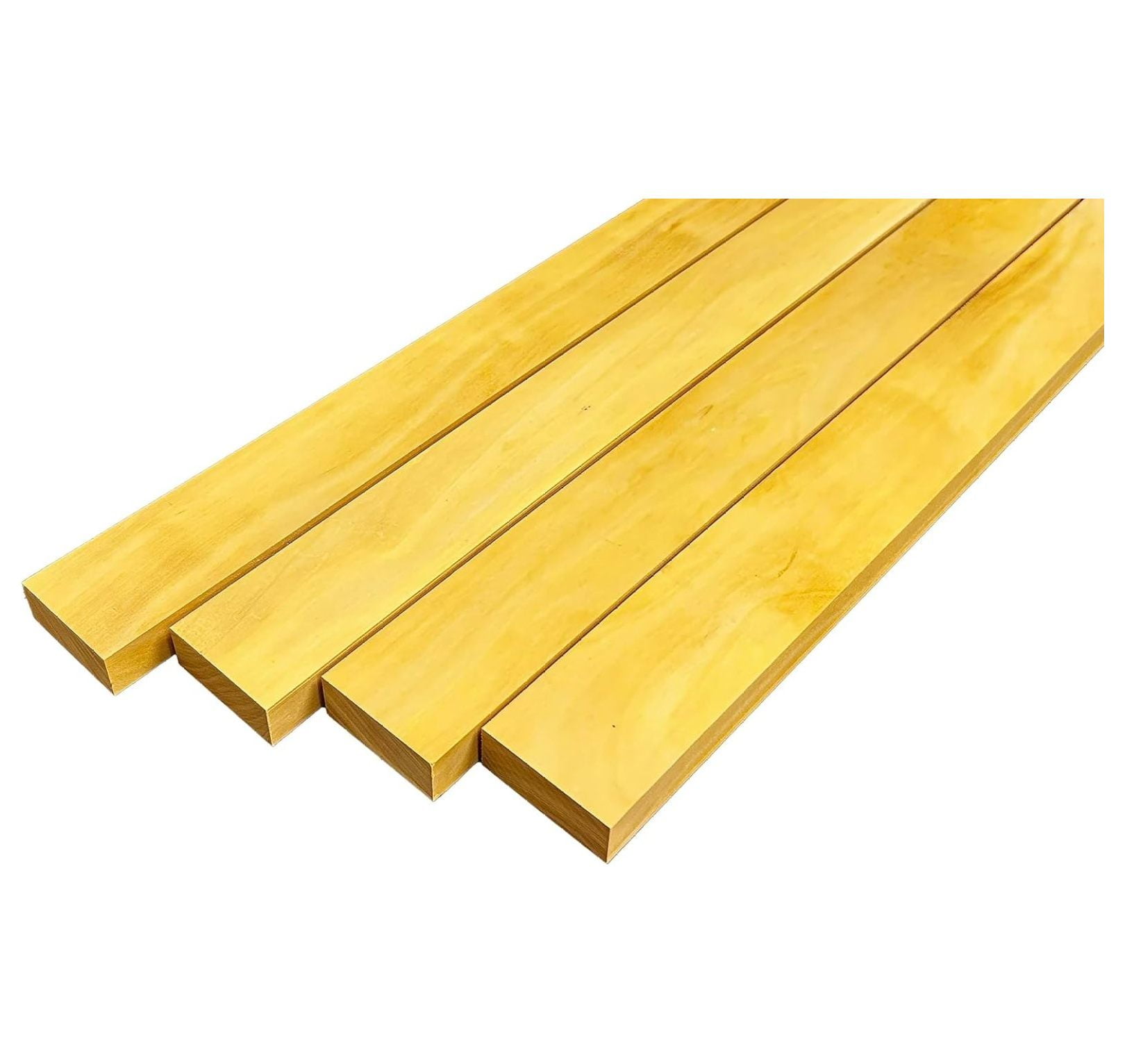 Yellow Heart Lumber Boards 3/4