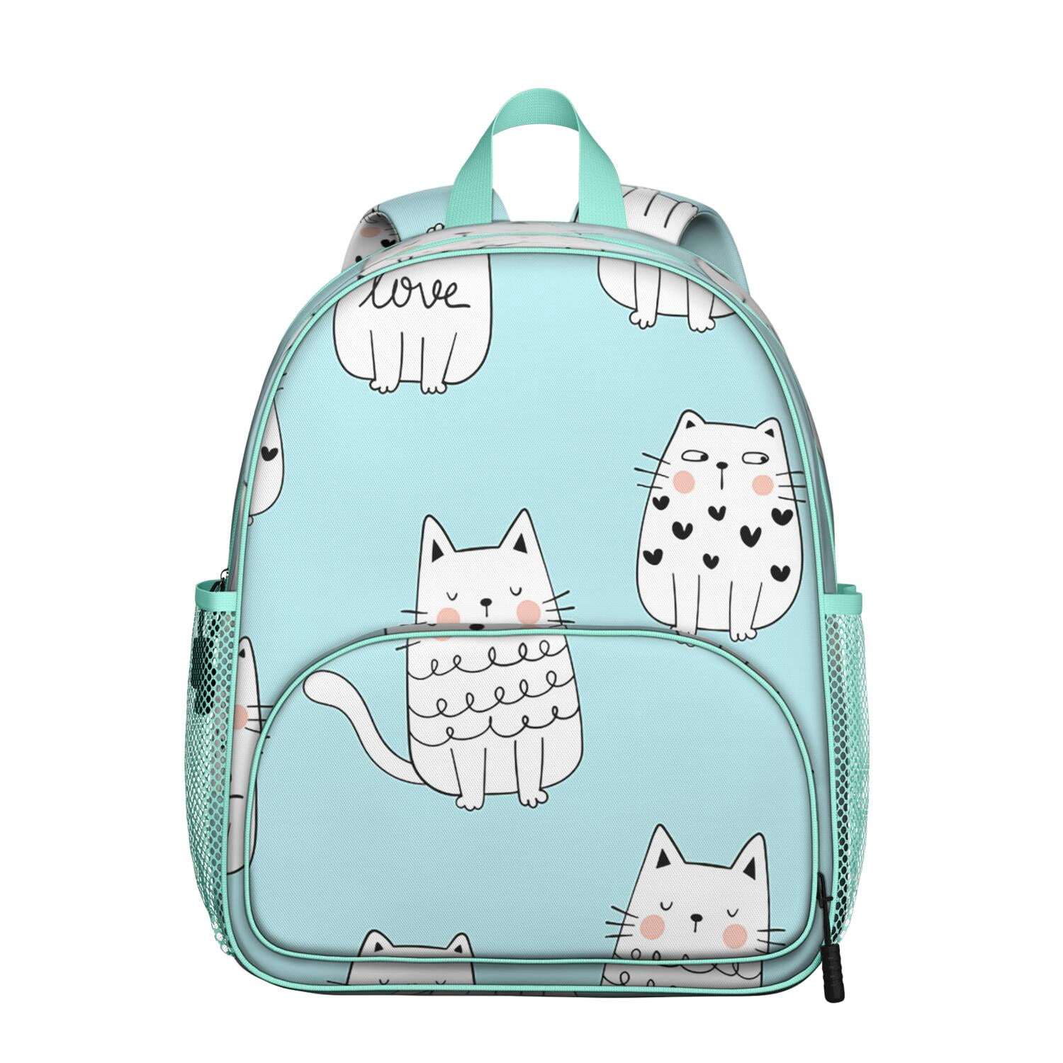 Yellow Hive Design Backpack with Side Pockets - Waterproof, Adjustable ...