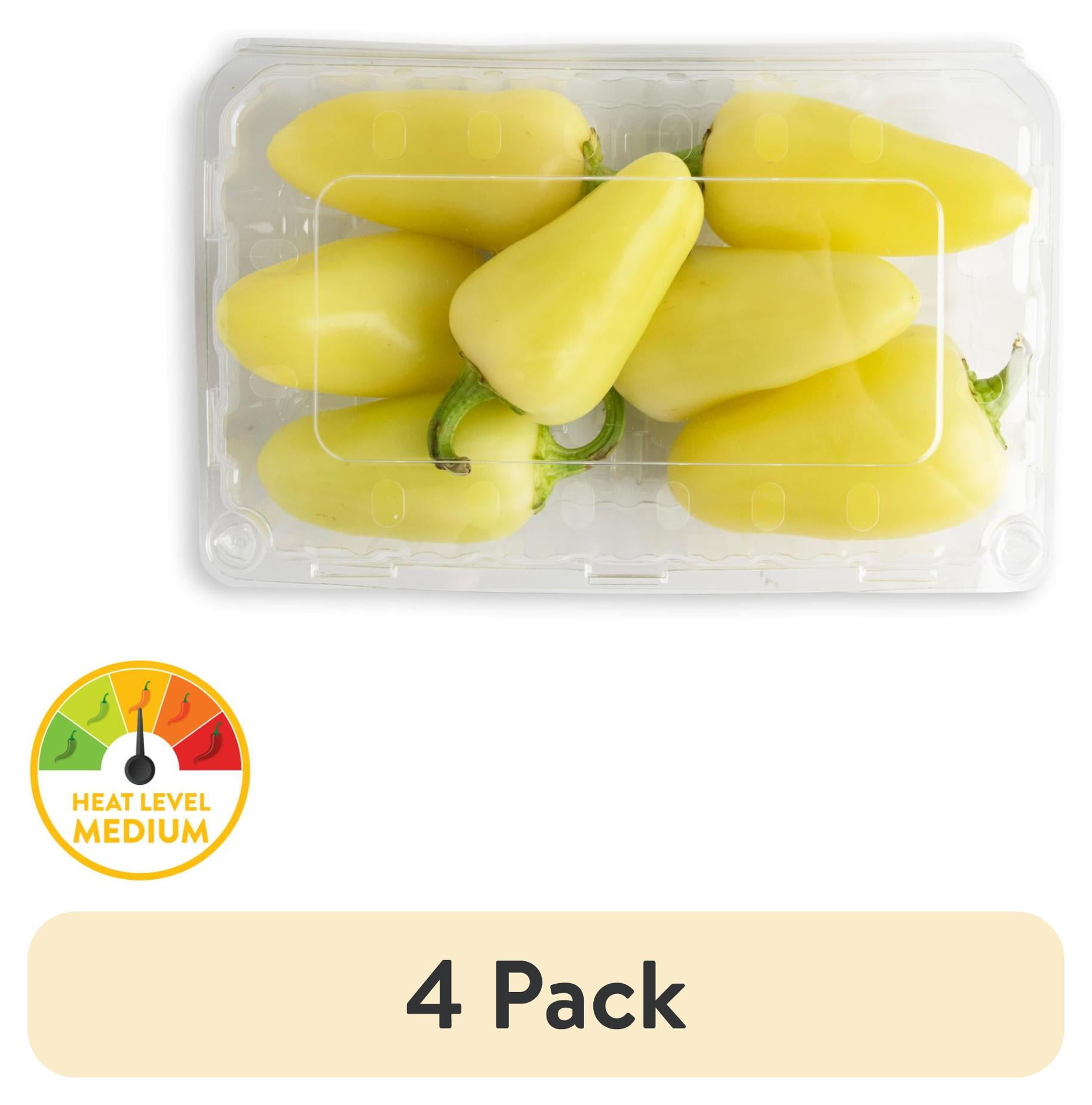 (4 pack) Yellow Hot Pepper - Walmart.com