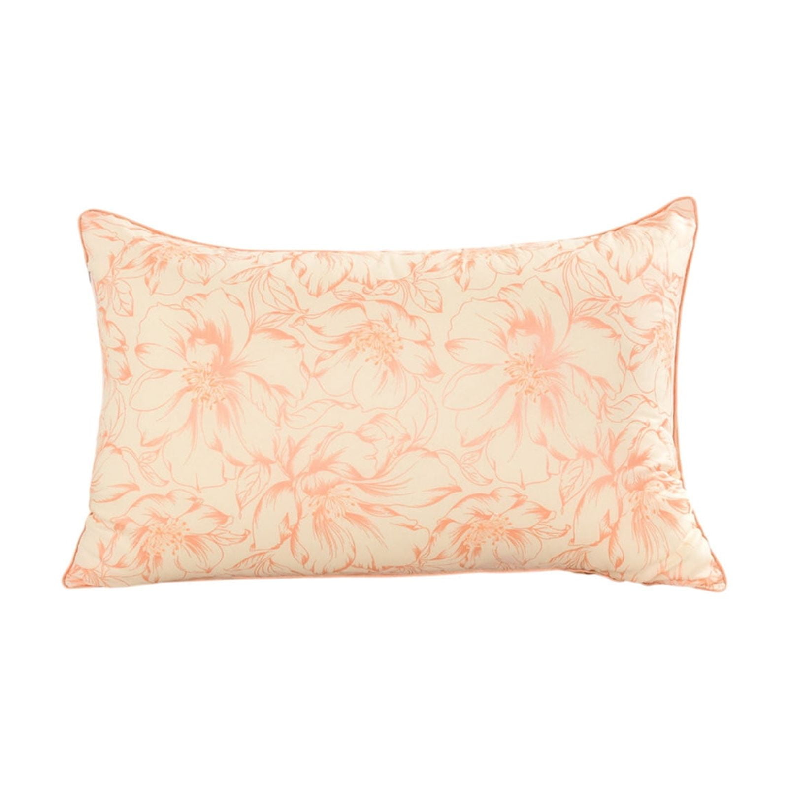 Yellow Hotel Grade Down Core Bed Pillow Soft Supportive For Back And ...