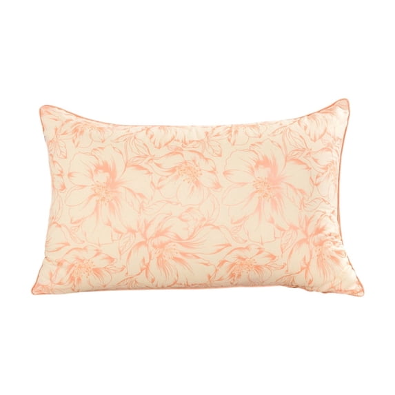 Yellow Hotel Grade Down Core Bed Pillow Soft Supportive For Back And ...