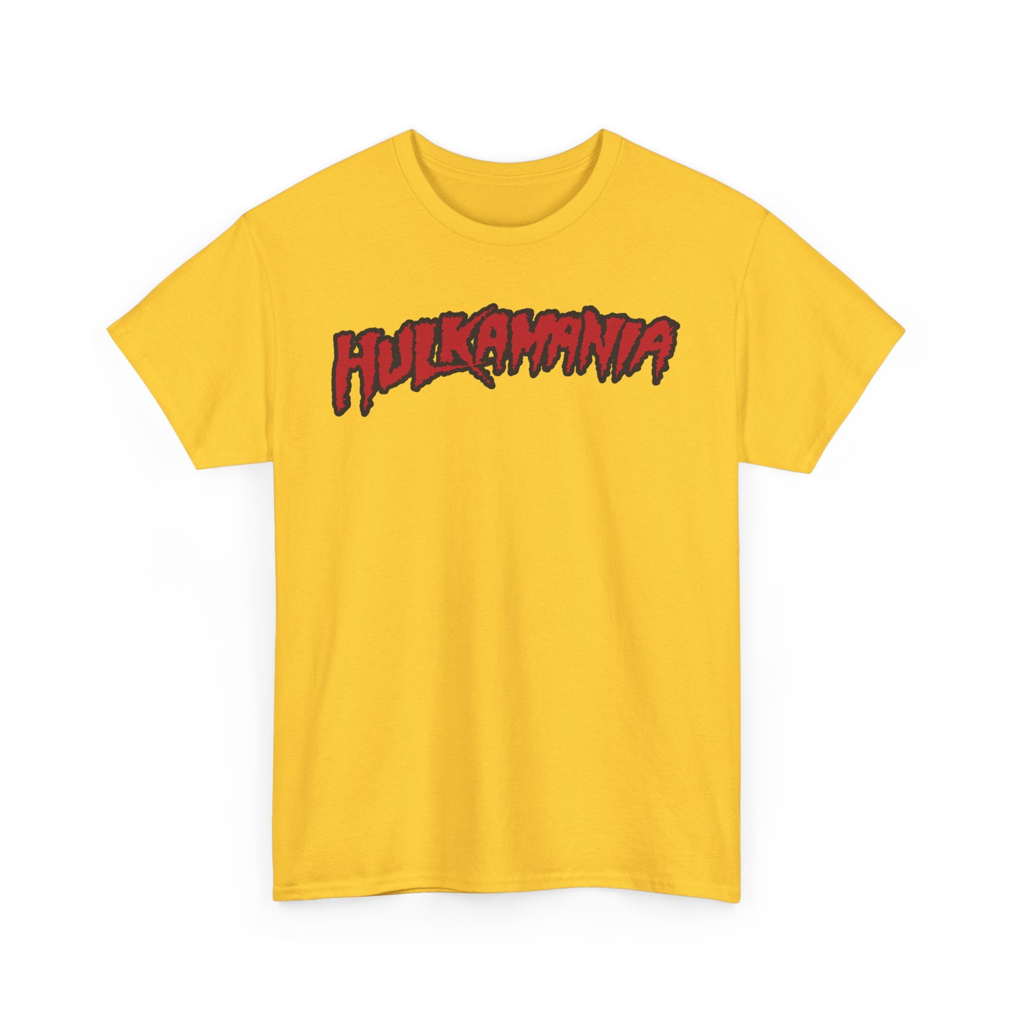 Yellow Hulk Hogan Hulkamania Mens T-shirt Adult XL - Walmart.com