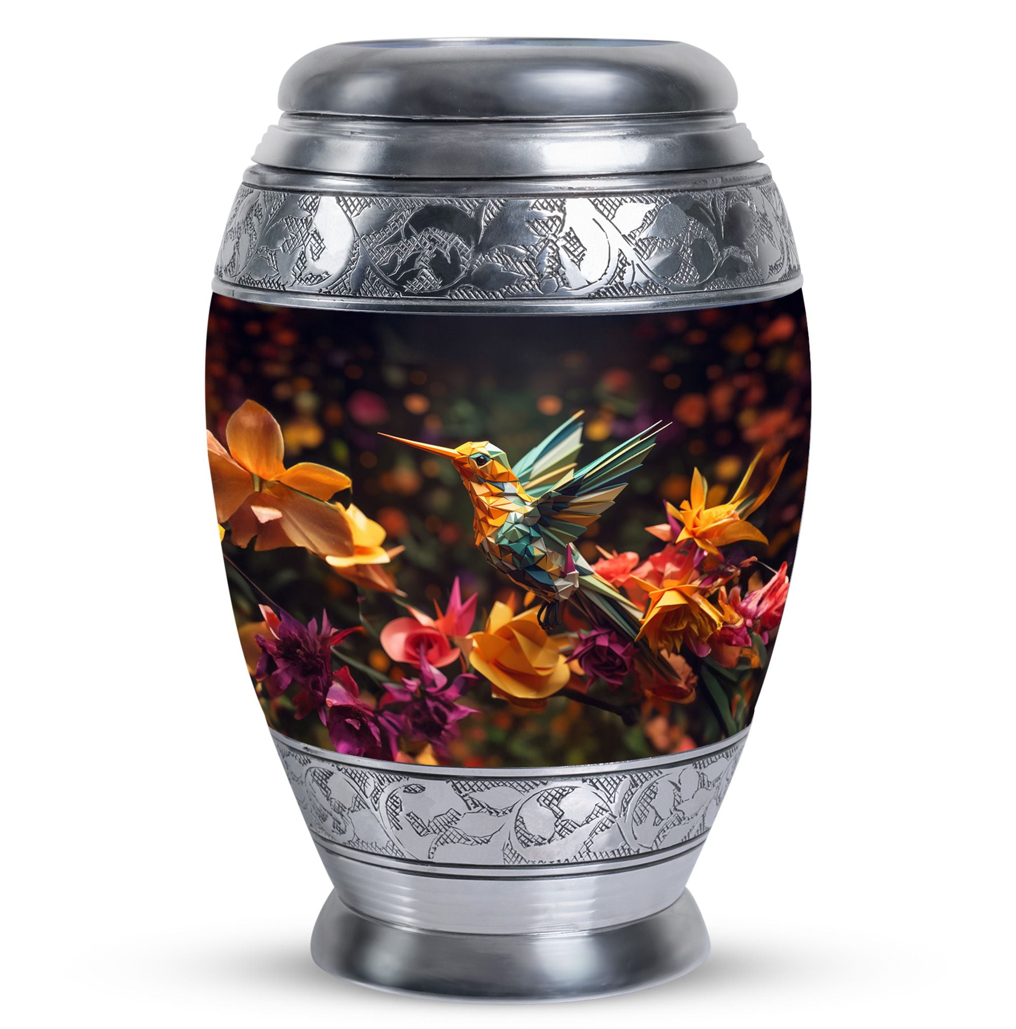 Yellow Humming Bird - Large Urns For Human Ashes Adult - Companion Urn ...
