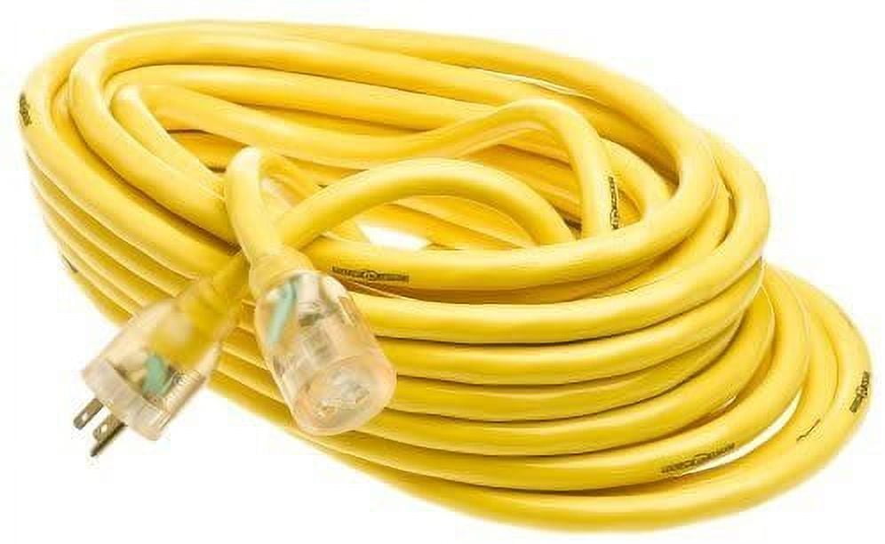 Yellow Jacket 2805 10/3 Heavy-Duty 15-Amp SJTW Contractor Extension ...