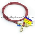 Yellow Jacket 29660 - Plus II 1/4' Hose with Compact Ball Valve End, 60 ...