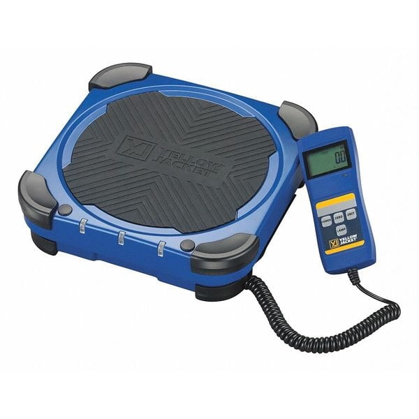 Yellow Jacket Charging Scale, 220 lb Max, LCD 68862 - Walmart.com