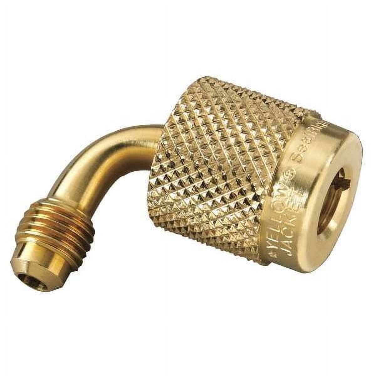 Yellow Jacket Quick Coupler,Low Loss,1/4 In MxF,90 Deg 19209 - Walmart.com