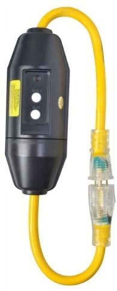 Yellow Jacket In-Line Gfci Cord In-Line 12/3 Sjtw 2 ' 15 Amp 125 V ...