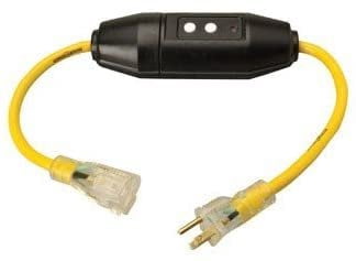 Yellow Jacket In-Line Gfci Cord In-Line 12/3 Sjtw 2 ' 15 Amp 125 V ...