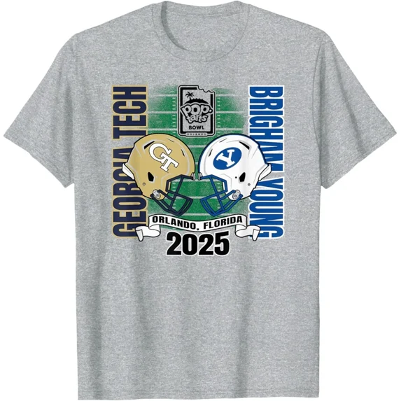 Yellow Jackets vs BYU Cougars Pop-Tarts Bowl 25 T-Shirt - Walmart.com