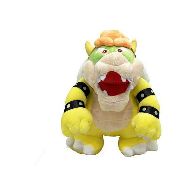 Yellow King Bowser Koopa Plush Toy Doll Stuffed Cute Animal All Star ...
