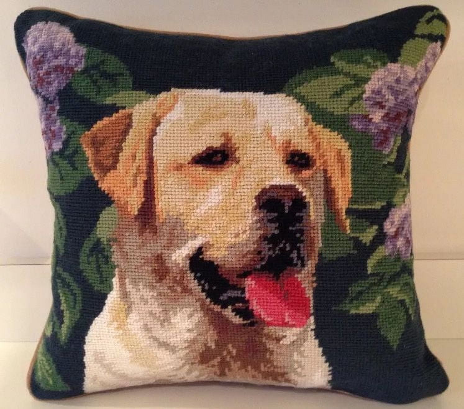 Yellow Lab Throw Pillows