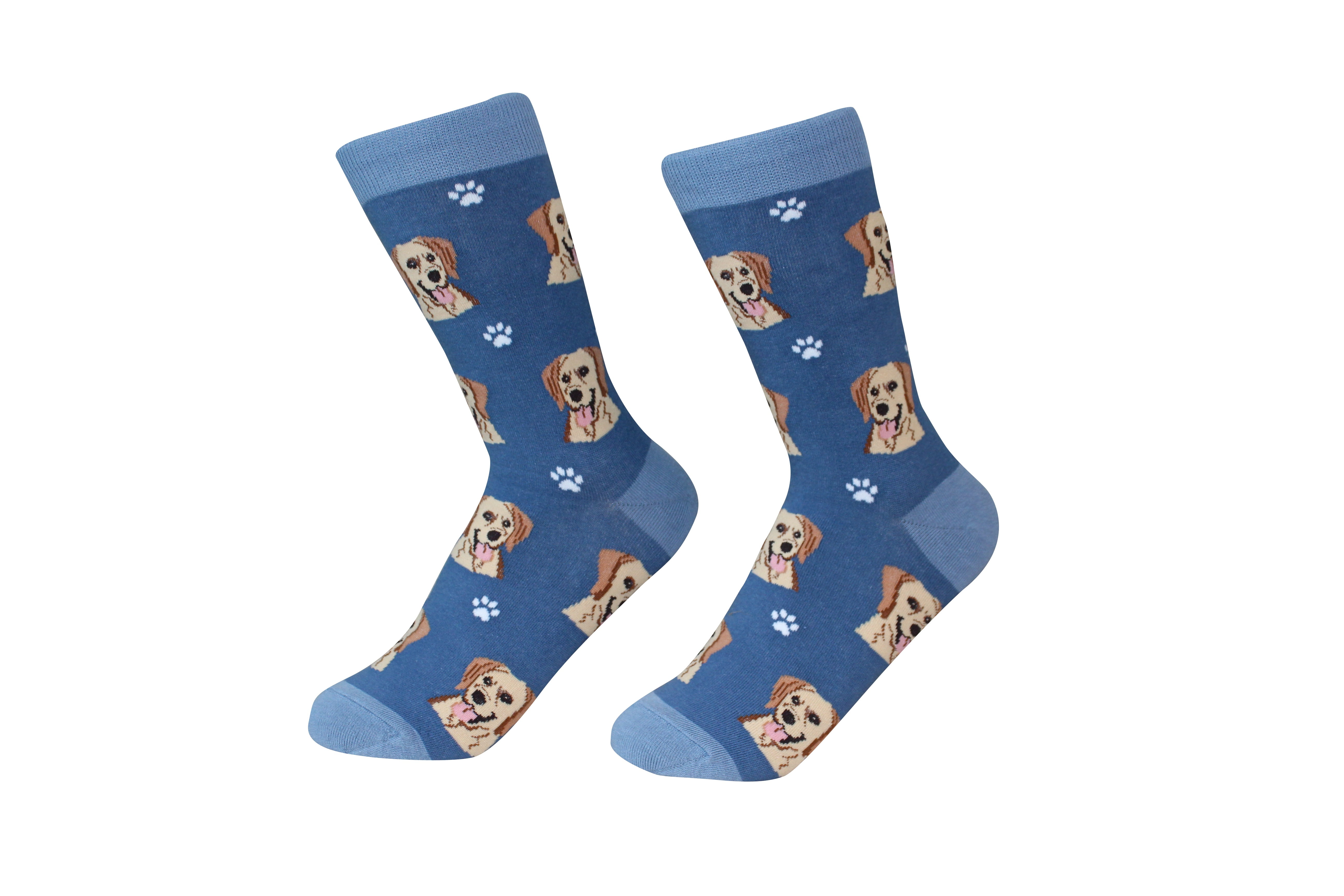 Yellow Labrador Retriever Dog Breed Socks Unisex Sock Daddy by E&S Pets ...