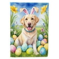 Yellow Labrador Retriever Easter Egg Hunt House Flag 28 in x 40 in ...