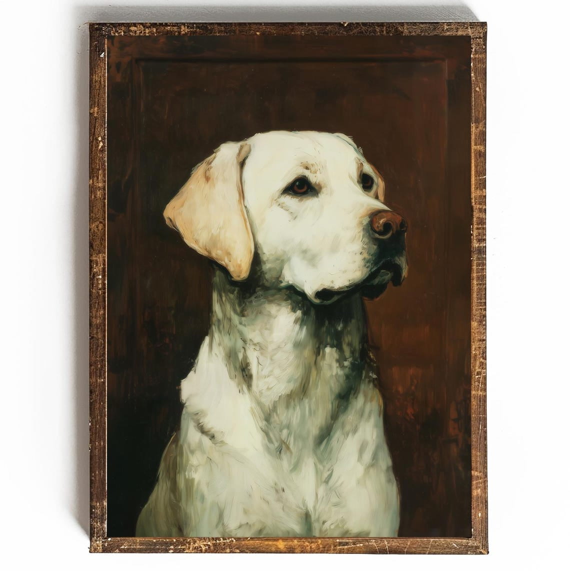 Yellow Labrador Retriever Yellow Lab Wall Art For Cabin Decor Duck ...