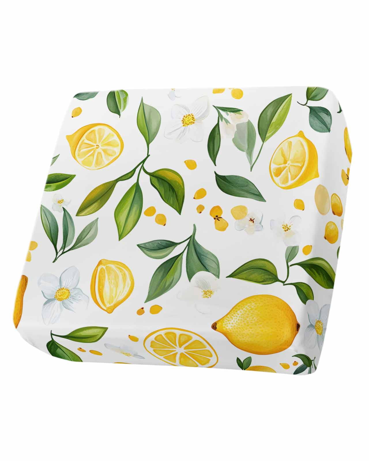 Yellow Lemon Sofa Couch Cushion Covers Washable, Removable Stretchable ...