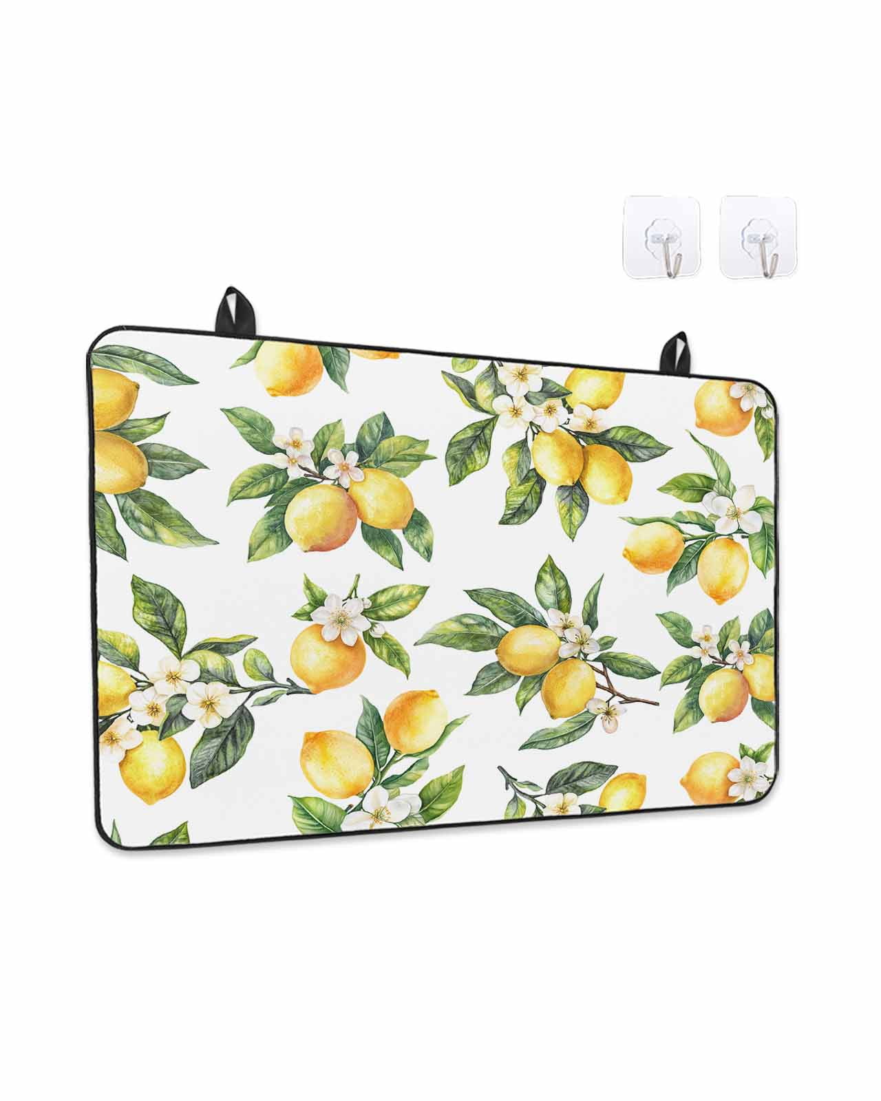 Yellow Lemon Stove Top Covers for Electric Stove, Kitchen Glass Ceramic ...