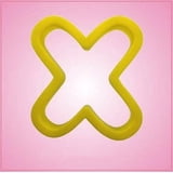 Yellow Letter X Cookie Cutter 3 inches tall by 2-3/4 inches - Walmart.com